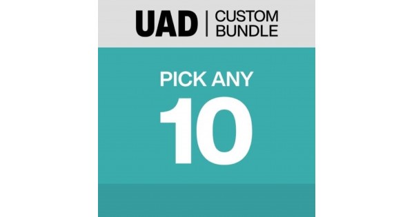 Universal Audio UAD Custom 10 Bundle Plugins 效果器套組 (序號下載版)